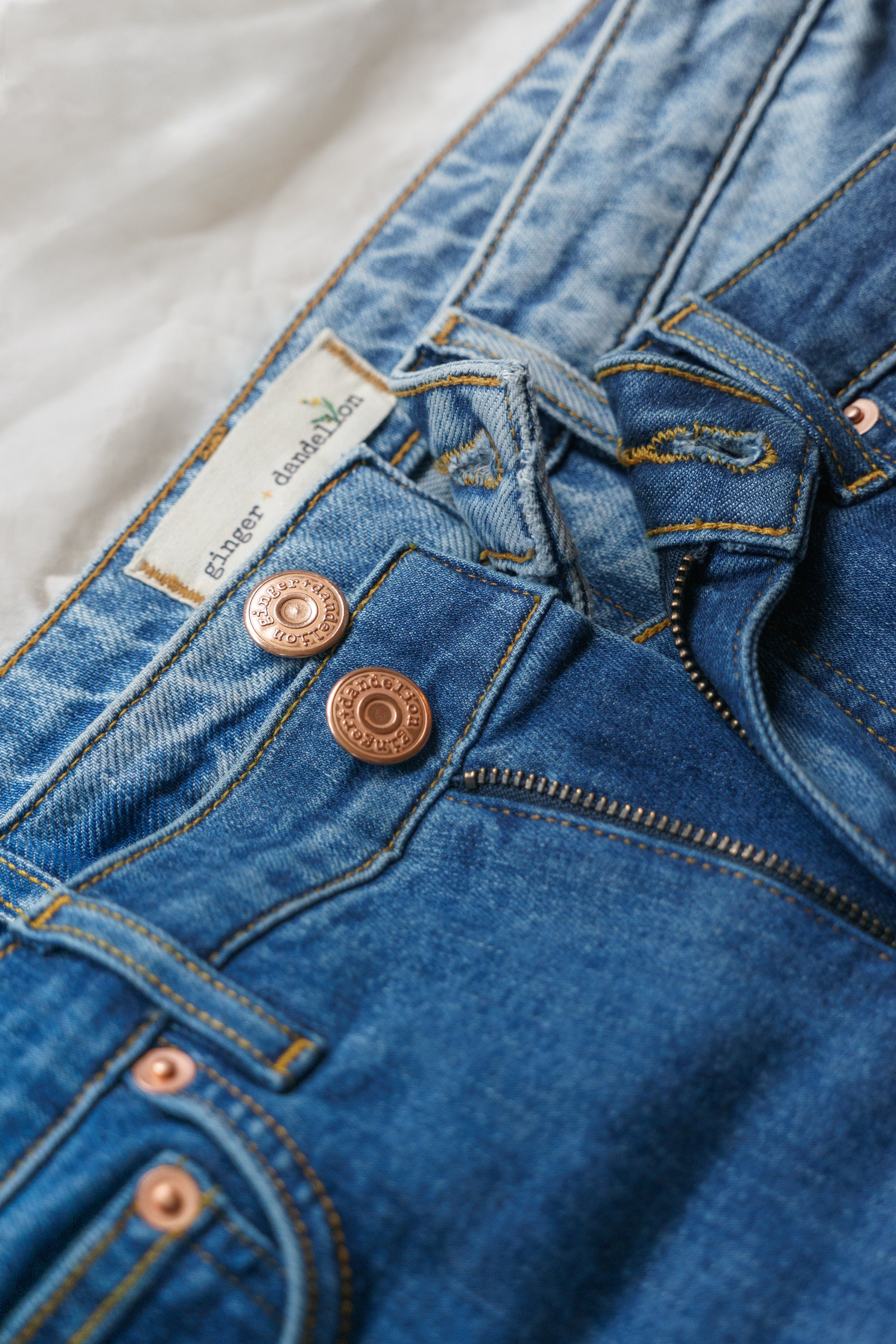 “I’m 6 Months Pregnant and These Jeans are Magic” – ginger + dandelion